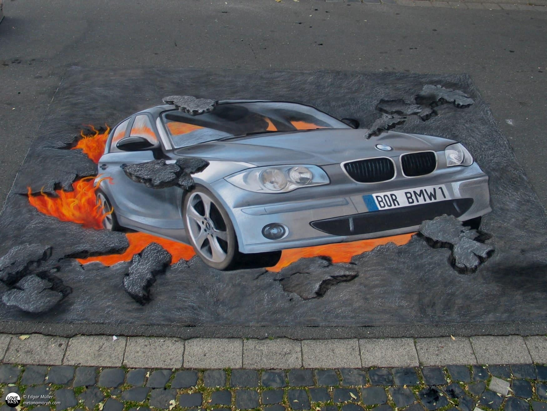 3D street art for your event
