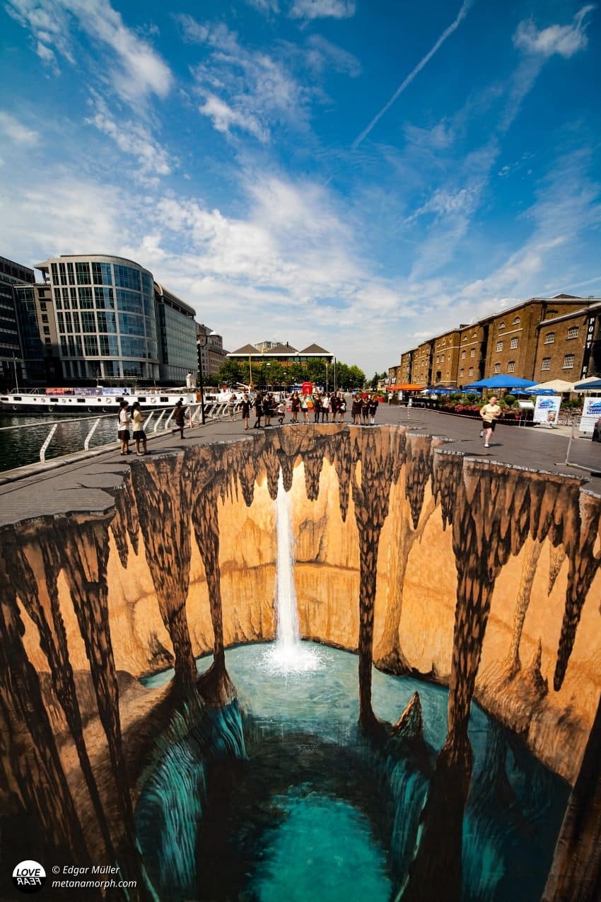 3D Street Art by Edgar Müller