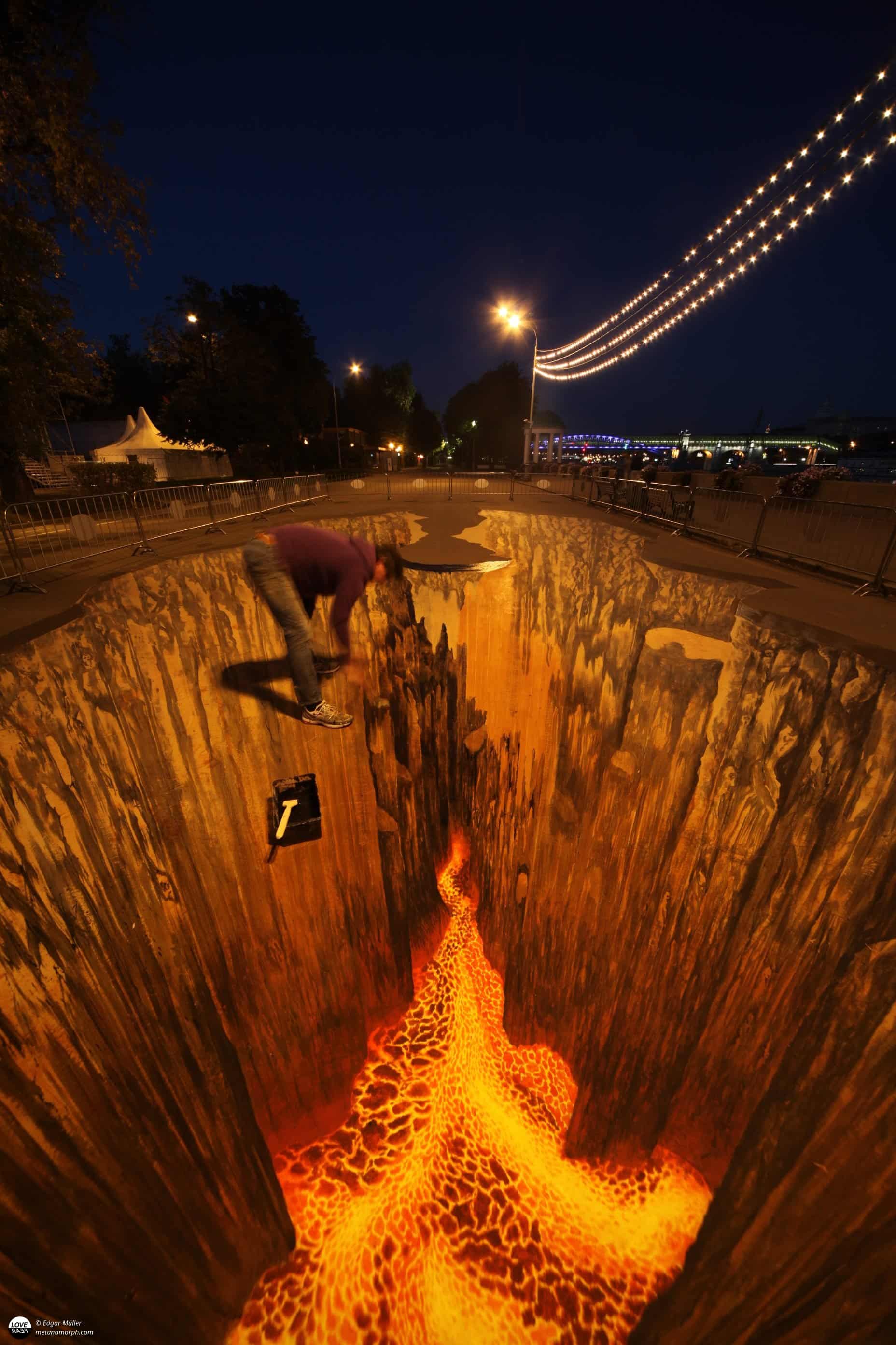 The lava gorge in Moscow